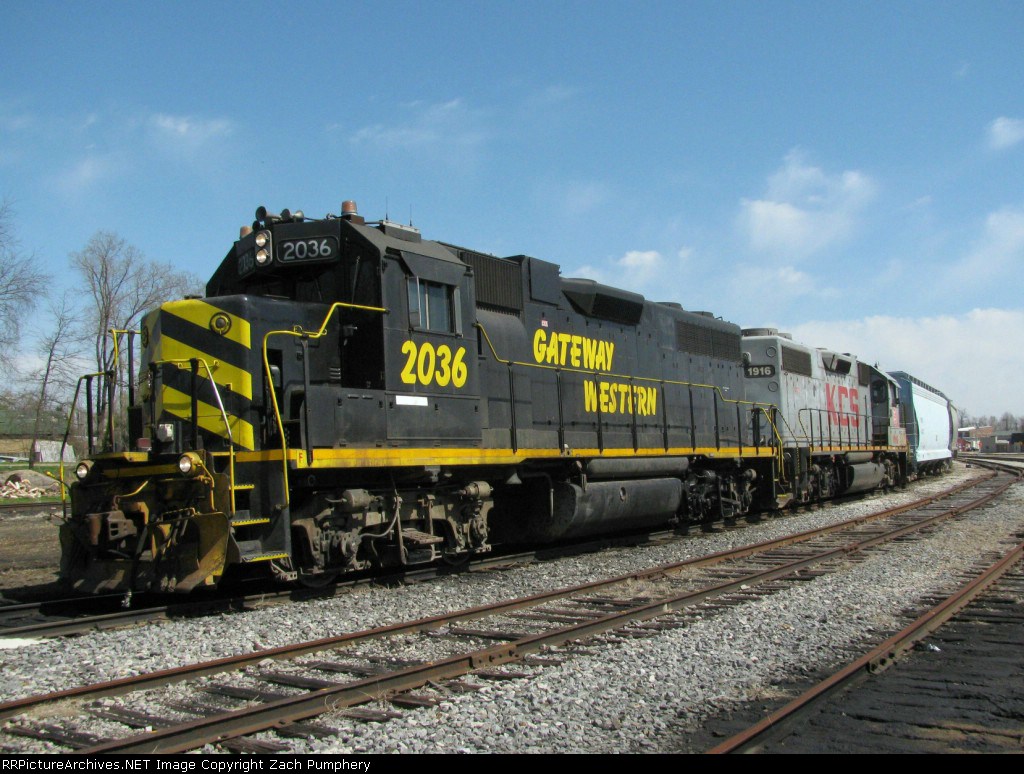Westbound KCS Local Train